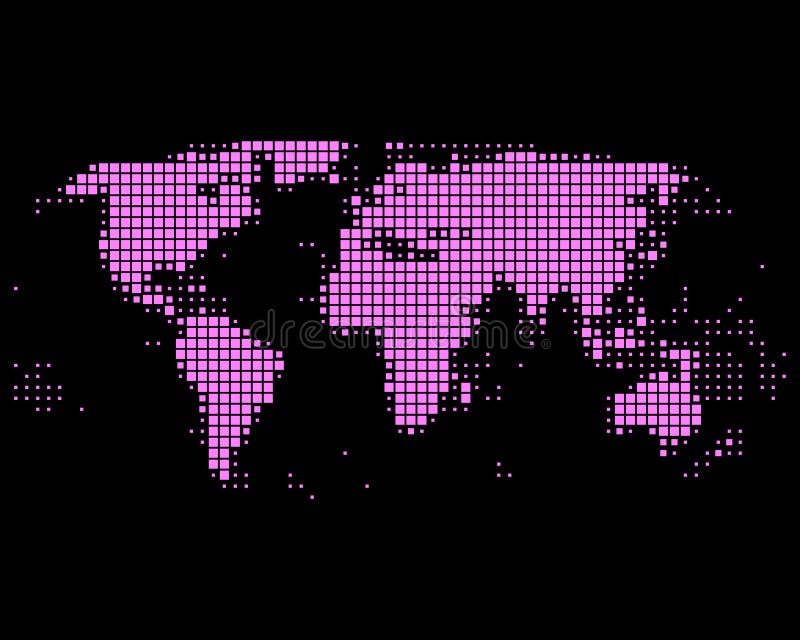 Pink World Map Stock Illustrations – 8,793 Pink World Map Stock ...