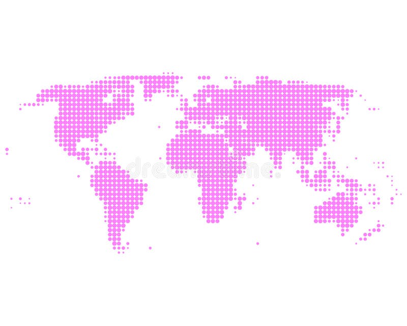 Pink World Map Stock Illustrations – 11,530 Pink World Map Stock ...