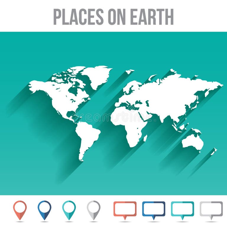 Empty Map World Stock Illustrations – 5,096 Empty Map World Stock ...