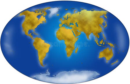World map planisphere stock illustration. Illustration of earth - 1254371