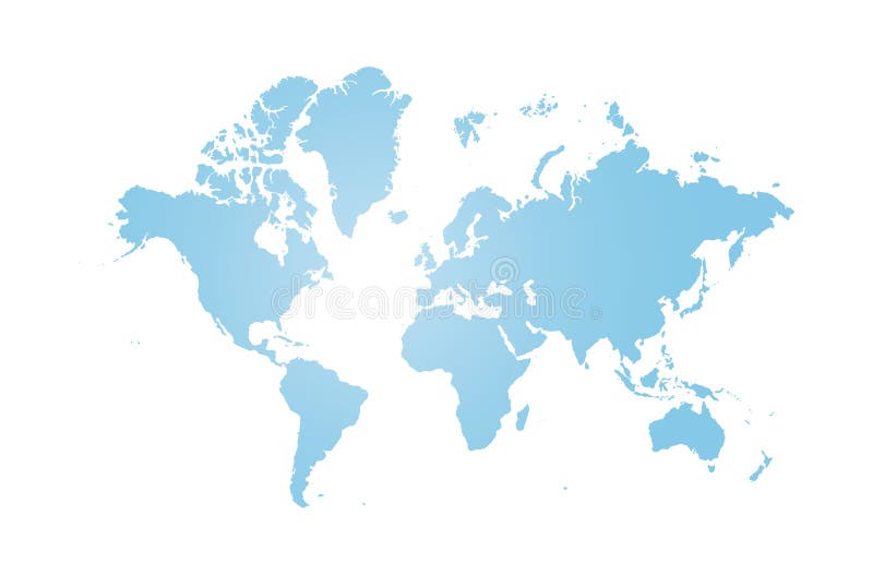 World Map. Popular World Map Vector Globe Template for Website, Design ...