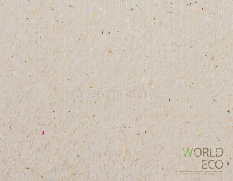 World Map Recycled Paper Craft Stick Background Stock Illustration ...