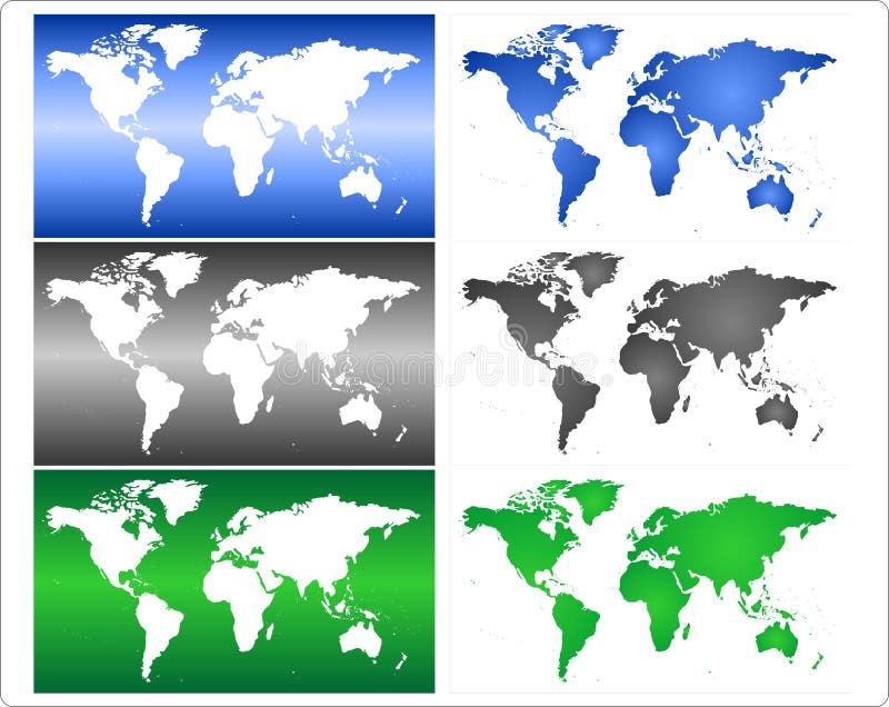 World map series stock illustration. Illustration of country - 29314383