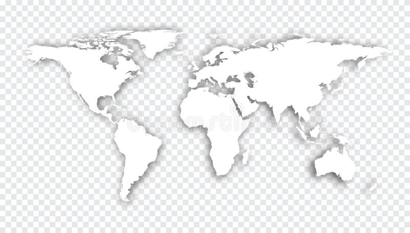 World map. stock vector. Illustration of country, cartography - 88647455