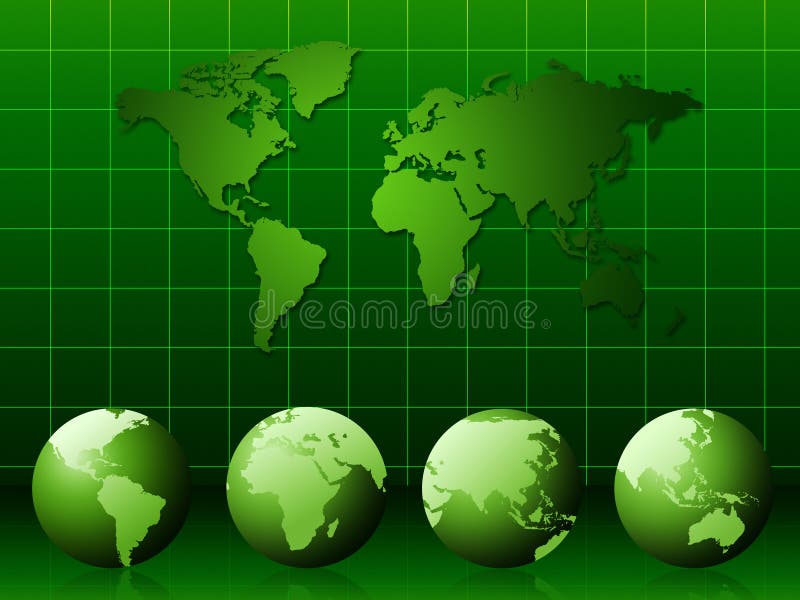 World Background Means Globalise Globally and Globalization Stock ...