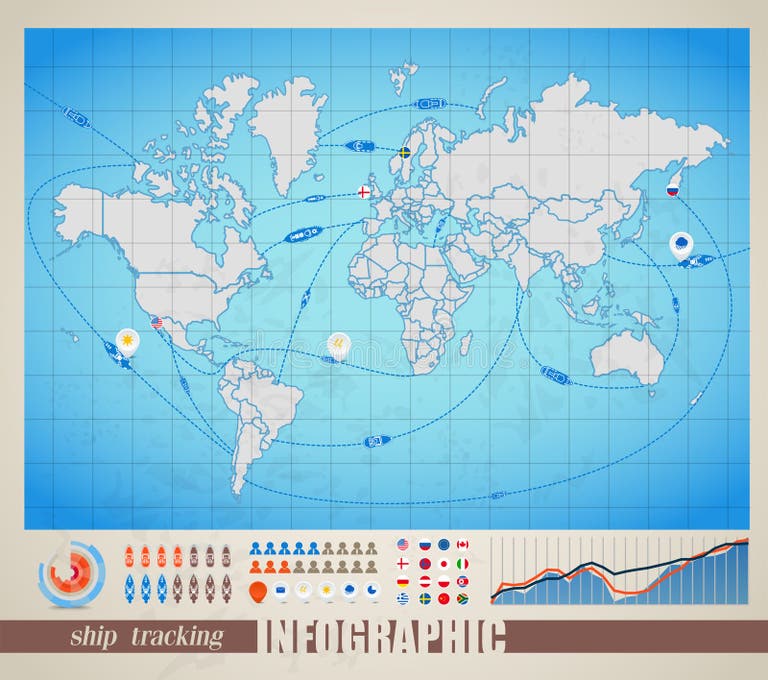 World Tracking Stock Illustrations – 4,145 World Tracking Stock ...