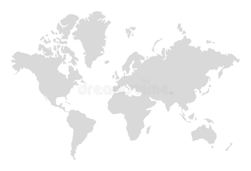 Simple World Map Borders Stock Illustrations – 8,657 Simple World Map ...