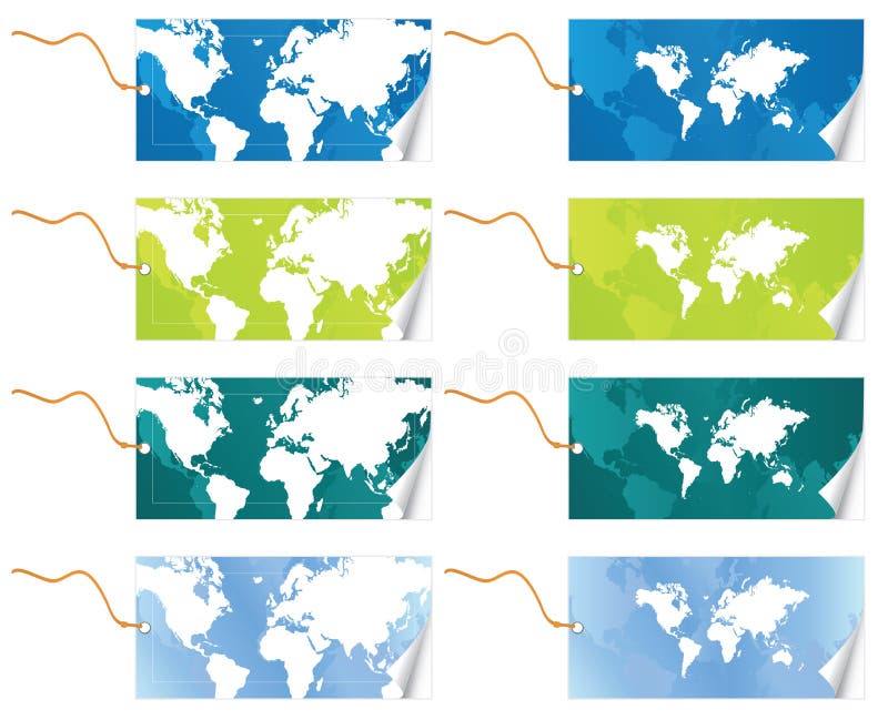 World map tags stock vector. Illustration of earth, design - 4801144