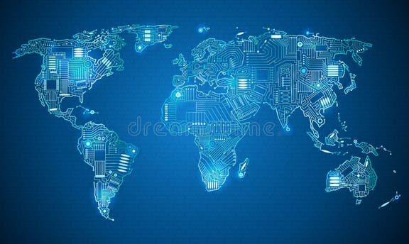 Technology Electronic Border Stock Illustrations – 8,475 Technology ...