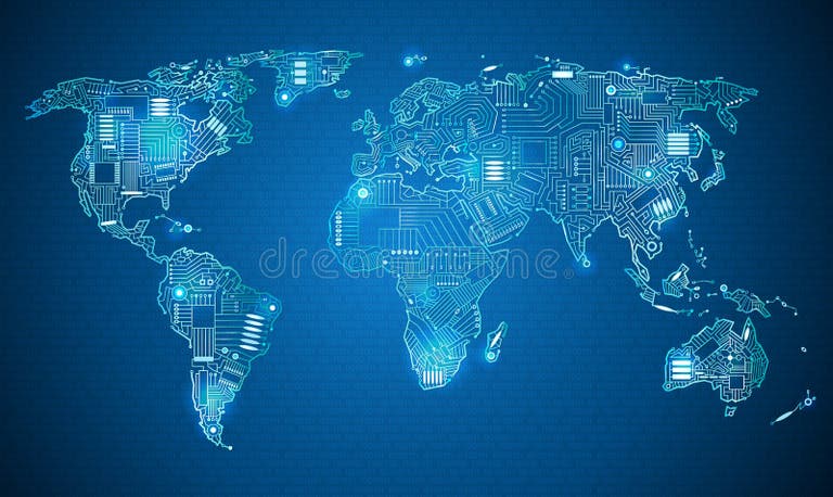 Technology Border Stock Illustrations – 130,471 Technology Border Stock ...