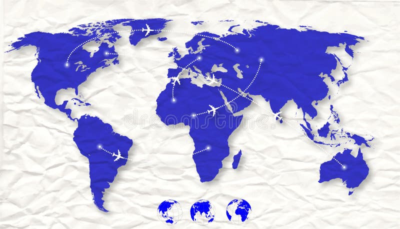 World map stock vector. Illustration of label, information - 91260337