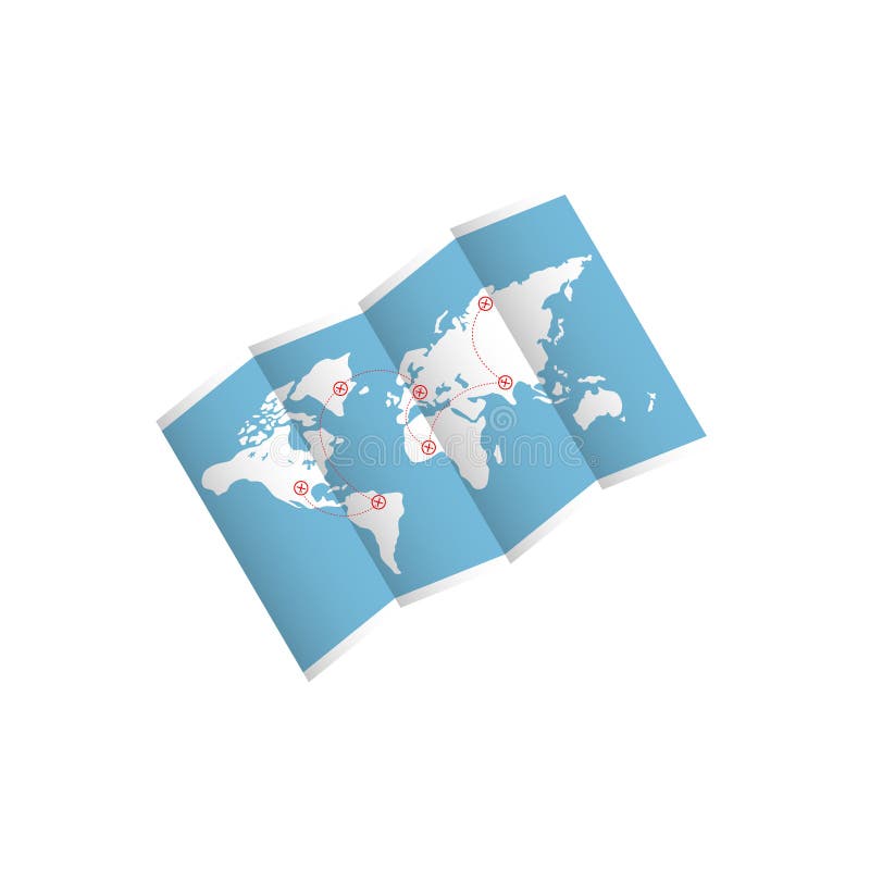 World map travel stock illustration. Illustration of planet - 85149429