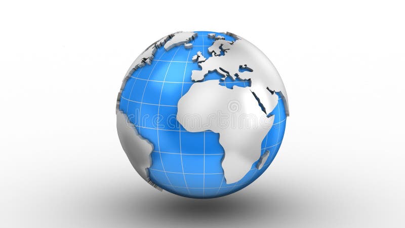 World Map Turns into a Globe Stock Video - Video of globe, business ...