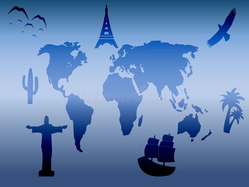 Countries Silhouettes Stock Illustrations – 469 Countries Silhouettes ...