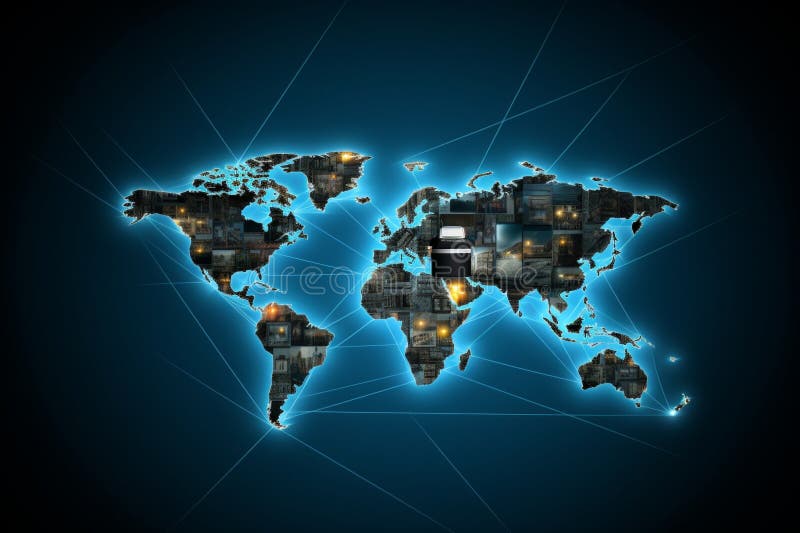 World Map Vector - Detailed Illustration for Global Concepts, Education ...