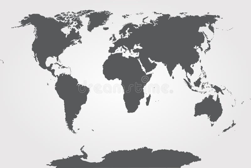 World Map Vector Globe Template for Website, Design, Cover, Annual ...