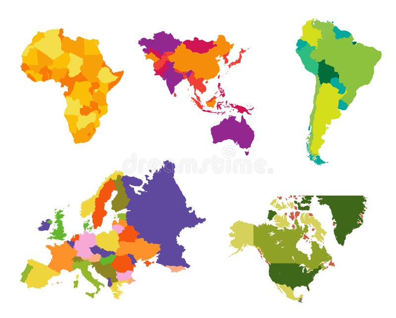 World Map Vector Illustration Stock Vector - Illustration of space ...