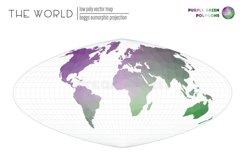 World Map Triangles Colored Stock Illustrations – 213 World Map ...