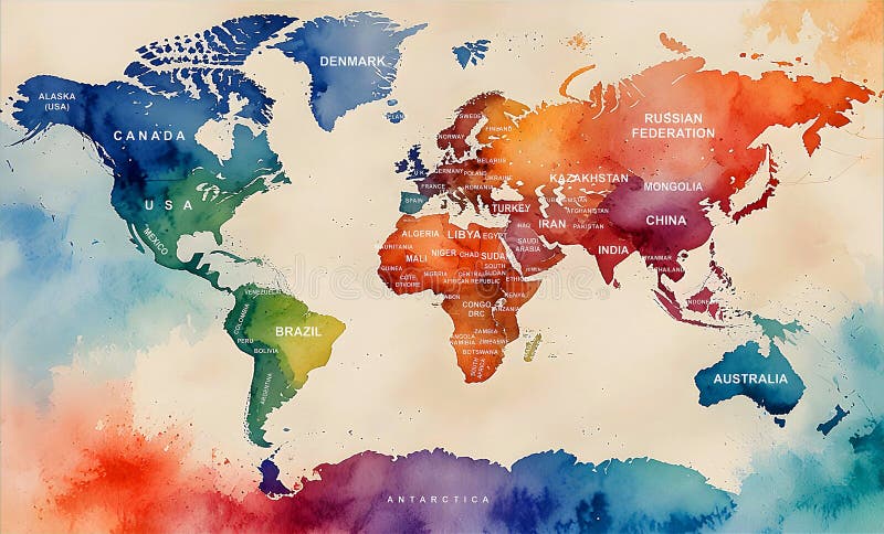 World Map Labels Stock Illustrations – 57,417 World Map Labels Stock ...