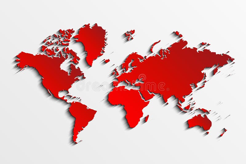 World map. stock vector. Illustration of icon, digitally - 90304471