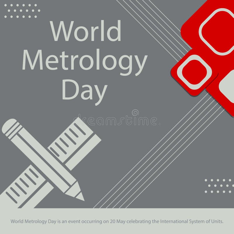 World Metrology Day. May 20. Banner with Measuring Instruments Stock ...