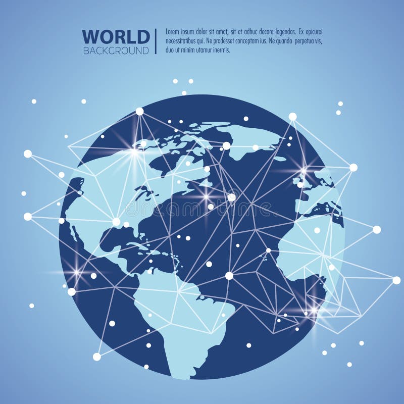 World modern background stock vector. Illustration of design - 125555108