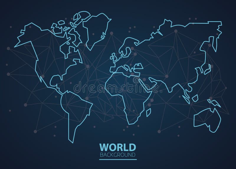 World modern background stock vector. Illustration of design - 125560302