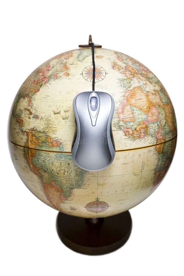 World is a Mouse Click Away Stock Photo - Image of information, mouse ...