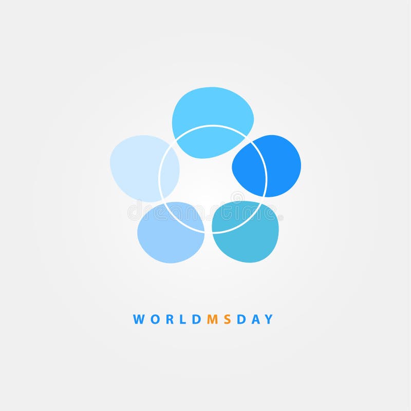 World MS Day Concept. Multiple Sclerosis Treatment Stock Vector ...