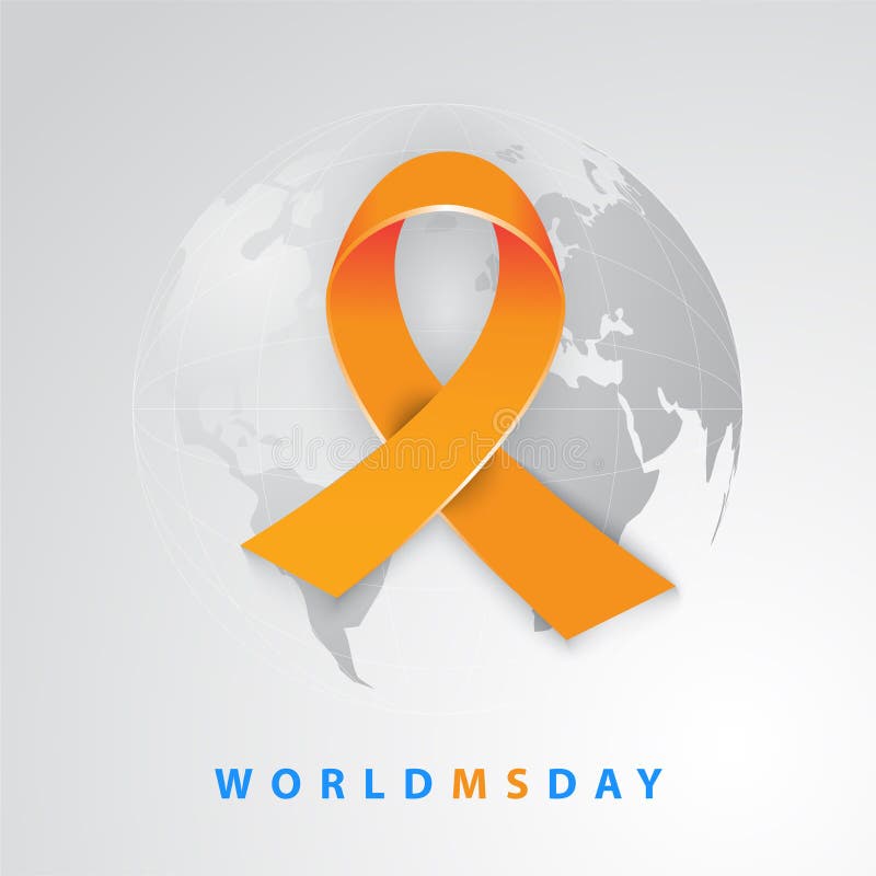 World MS Day Concept. Multiple Sclerosis Treatment Stock Vector ...