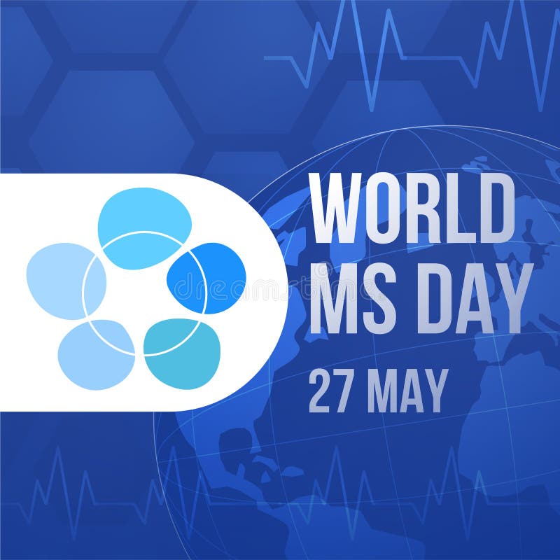 World MS Day Concept. Multiple Sclerosis Treatment Stock Vector ...