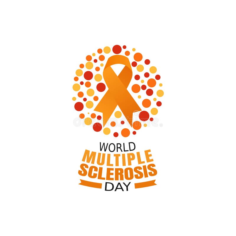 World Multiple Sclerosis Day Vector Illustration Stock Vector ...