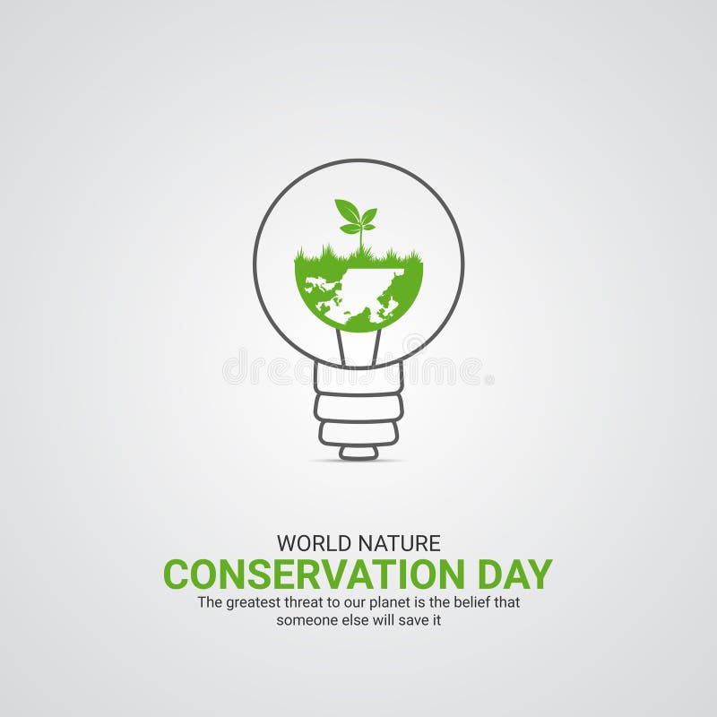 World Nature Conservation Day Creative Ads Design. World Nature ...