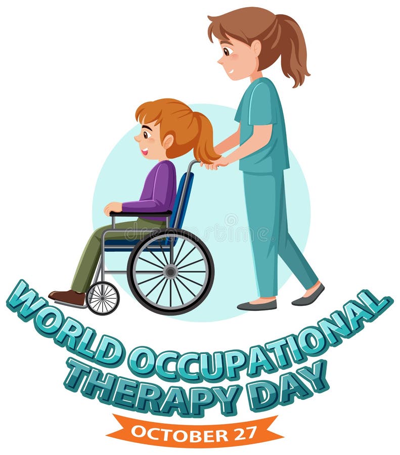 World Occupational Therapy Day Banner Design Stock Vector ...