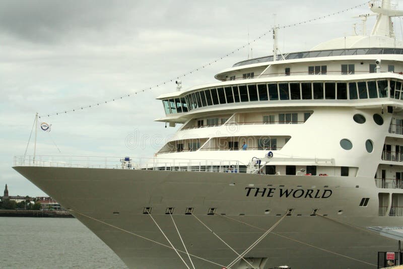 the World Ocean Liner in Liverpool, Editorial Stock Photo - Image of ...