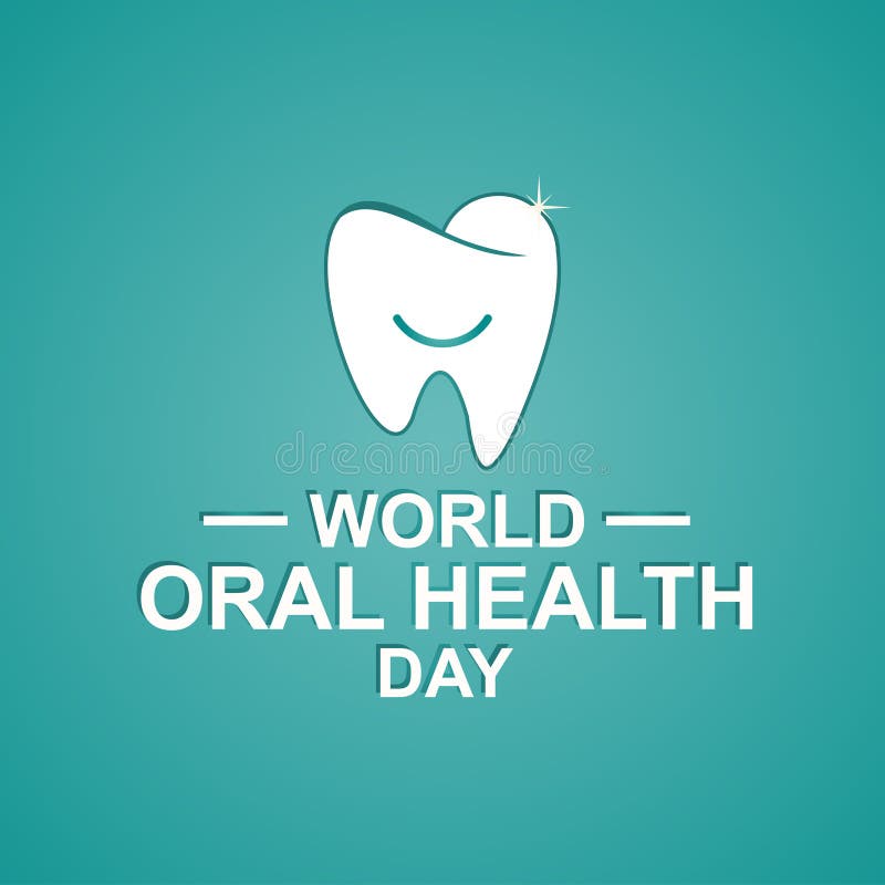 World Oral Health Day Vector for Banner Print Stock Vector ...