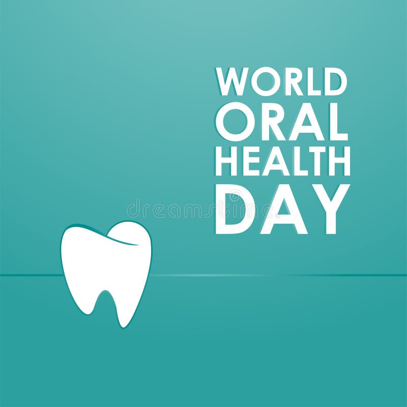 World Oral Health Day Vector for Banner Print Stock Vector ...