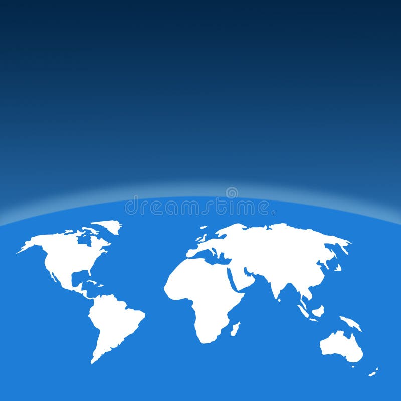 World Map Outline Blue Stock Illustrations – 35,200 World Map Outline ...