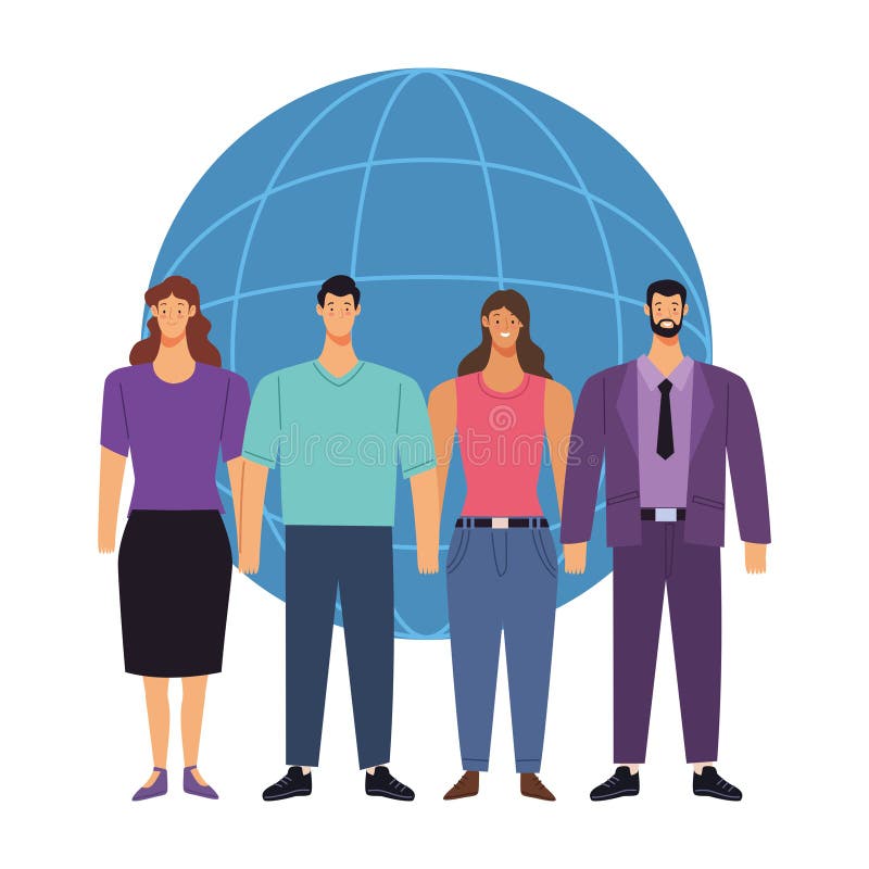 World Overpopulation Awareness Stock Vector - Illustration of ...