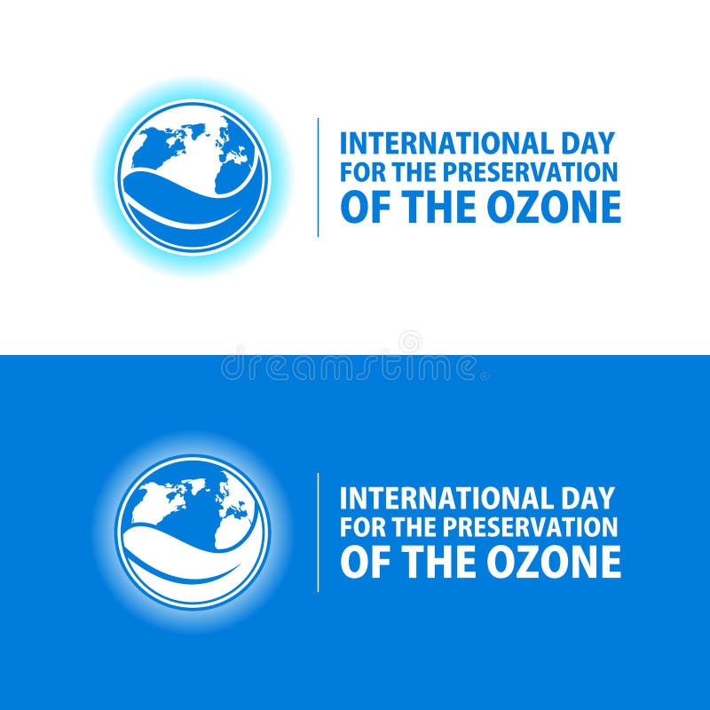 World Ozone Day Design Vector. Stock Vector - Illustration of ecology ...