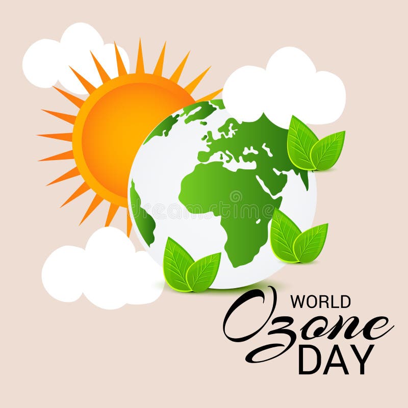 World Ozone Day Outline Icon Set Stock Vector - Illustration of vector ...