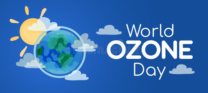 World Ozone Day Vector Illustration with Globe Stock Vector ...
