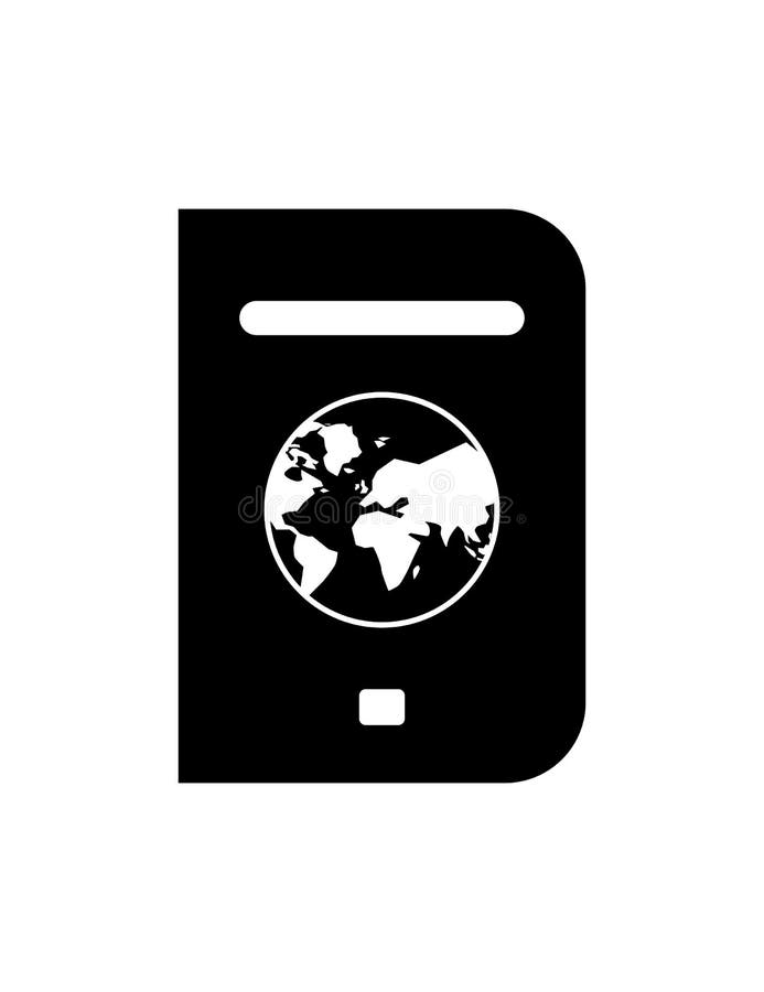 World Pass Icon Abisolierte Vector-Illustration Vektor Abbildung ...