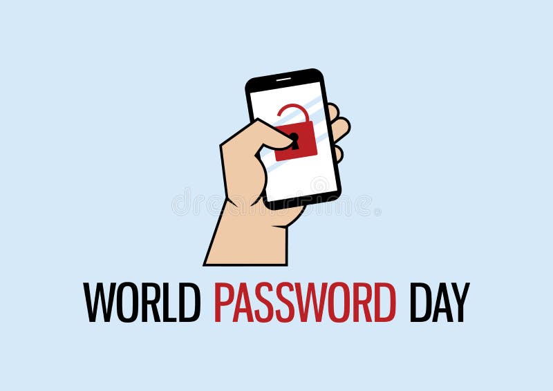 World Password Day vector stock vector. Illustration of awareness ...