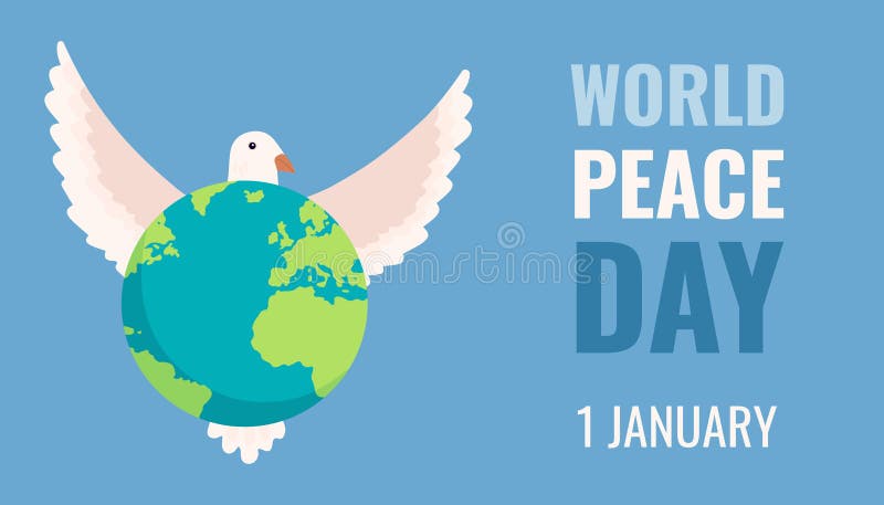 World Peace Day. Vector Illustration for Banners, Posters, Wallpapers ...