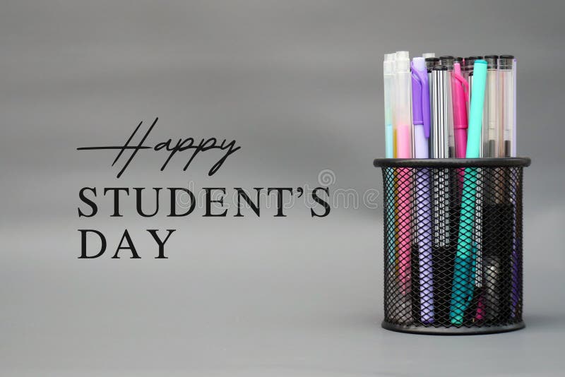 World Philosophy Day. Stack of Books with Pens and Lettering on White ...