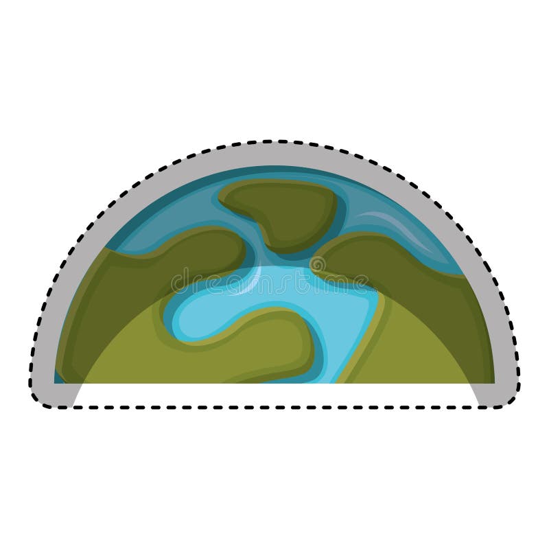 World planet earth icon stock vector. Illustration of element - 85656771