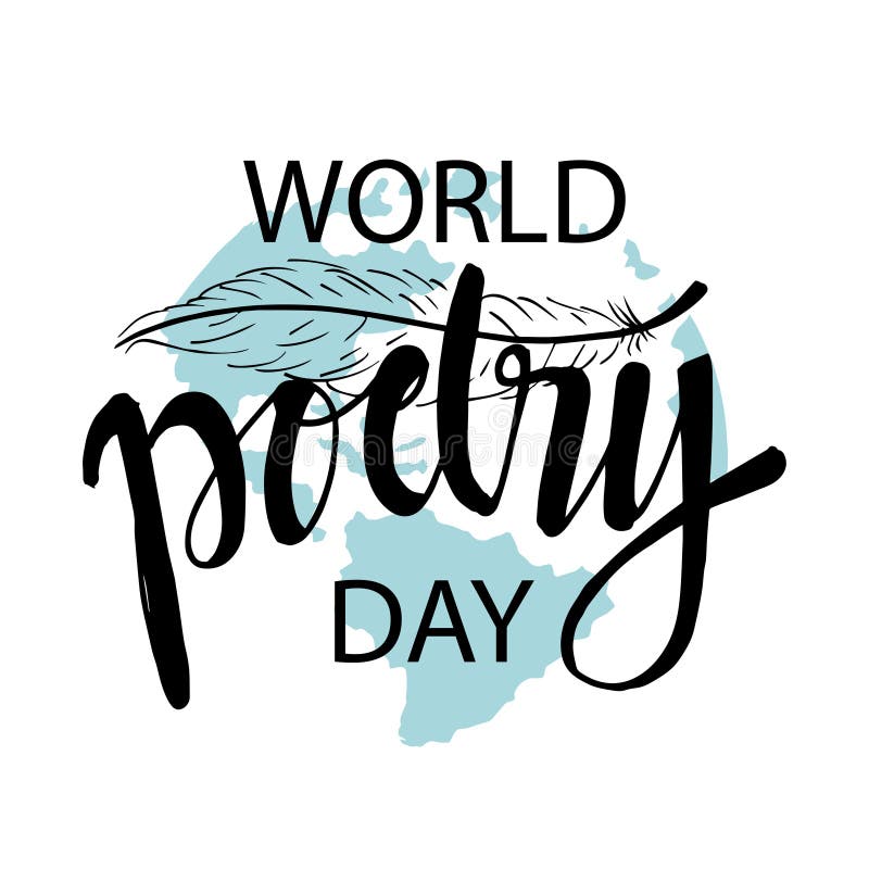 World Poetry Day, Poster Concept. Stock Illustration - Illustration of ...