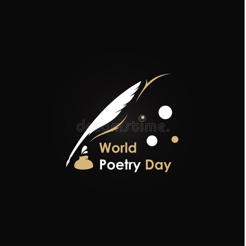 World Poetry Day Vector Design for Celebrate Moment Stock Vector ...