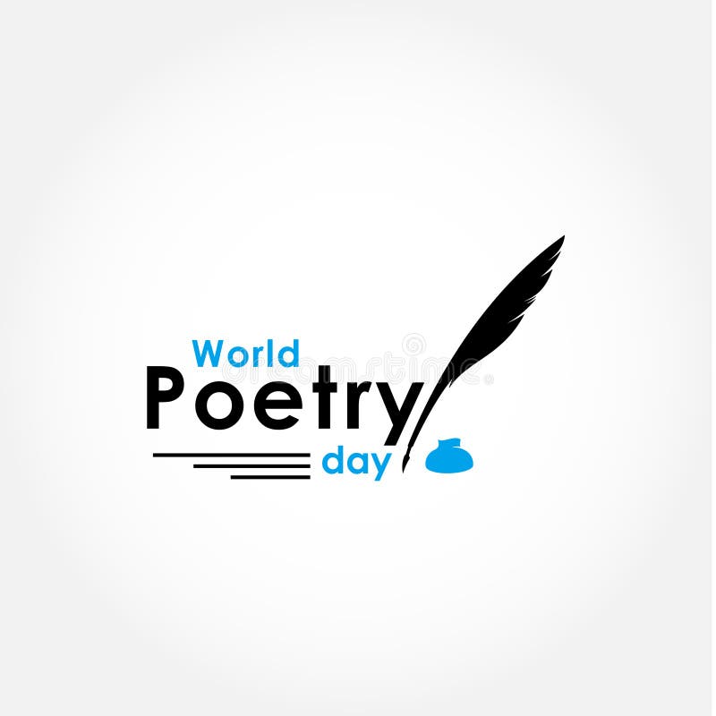 World Poetry Day Vector Design for Celebrate Moment Stock Illustration ...